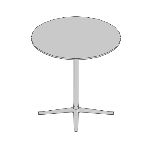 Bob; Table-Conference, Round, 30 dia x 29H – Steelcase Pricing Tool