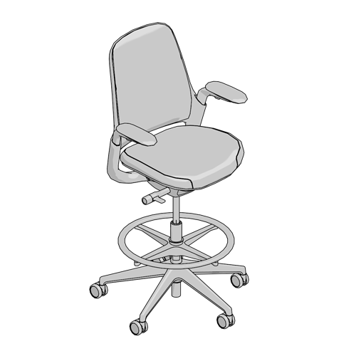 Steelcase Series 1; Stool-Task – Steelcase Pricing Tool
