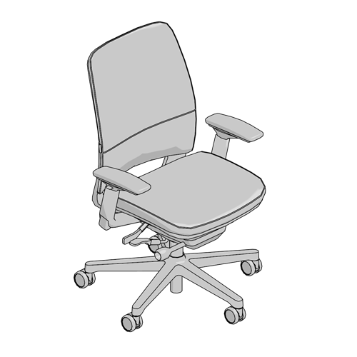 Amia; Chair, Arms, Sewn – Steelcase Pricing Tool