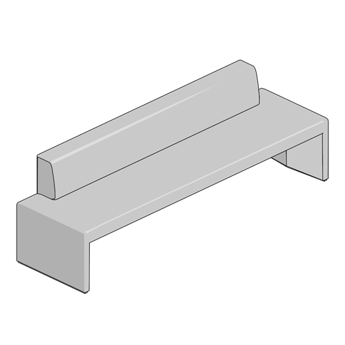 Together; Bench-Straight, Back, 8 offset – Steelcase Pricing Tool
