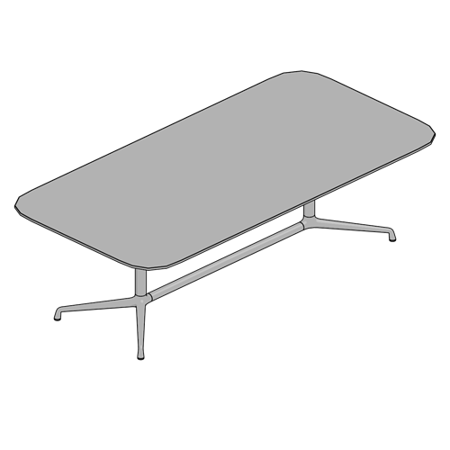 SW_1; Table-Conference, Rectangle, Laminate, 48D x 96W x 28 1/2H ...