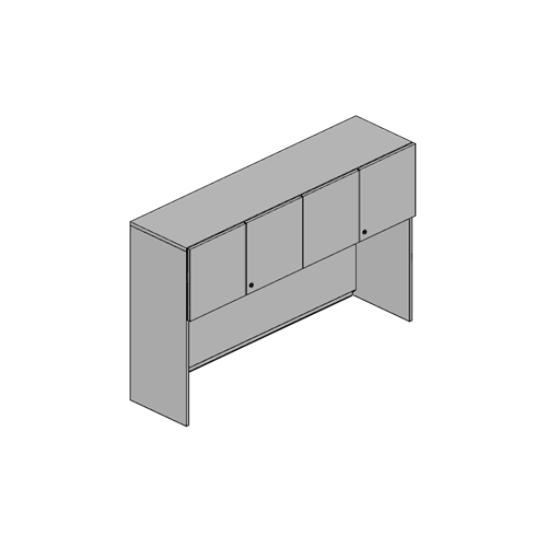 Overhead- Stacking, Hinged Doors – Steelcase Pricing Tool