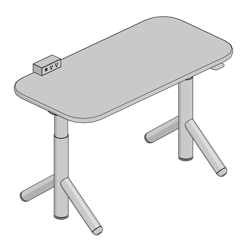Flex; Desk-Height adjustable, Rectangle, Extended height – Steelcase ...
