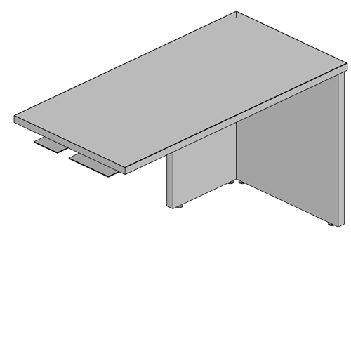 Answer Freestanding; Return, 24D x 48W – Steelcase Pricing Tool