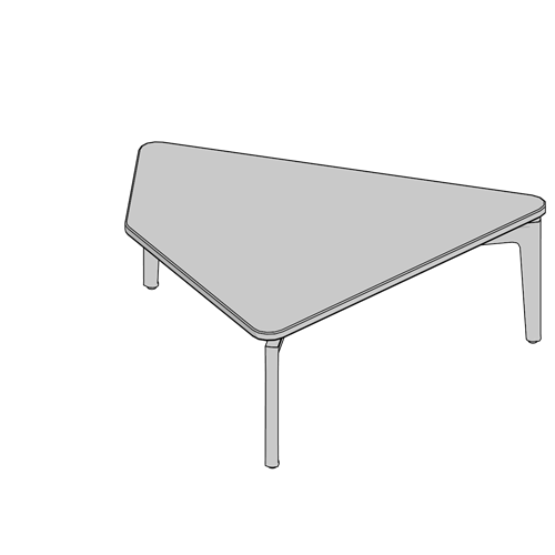 Bassline; Table-Large, Asymmetrical – Steelcase Pricing Tool