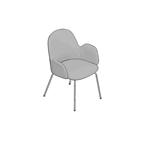 Kent Guest Chair 4 Leg with Arms – Steelcase Pricing Tool