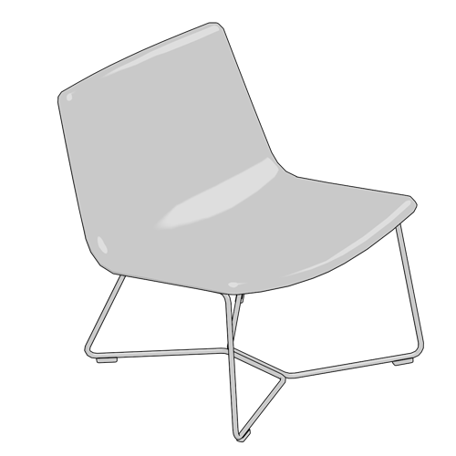 Slope; Chair-Lounge – Steelcase Pricing Tool
